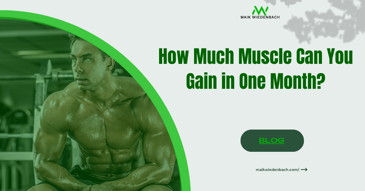 How Much Muscle Can You Gain in a Month? Realistic Expectations for ...